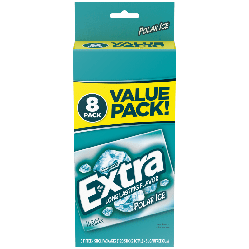 EXTRA Classic Bubble Sugarfree Chewing Gum, Multipack (3 Packs) | EXTRA